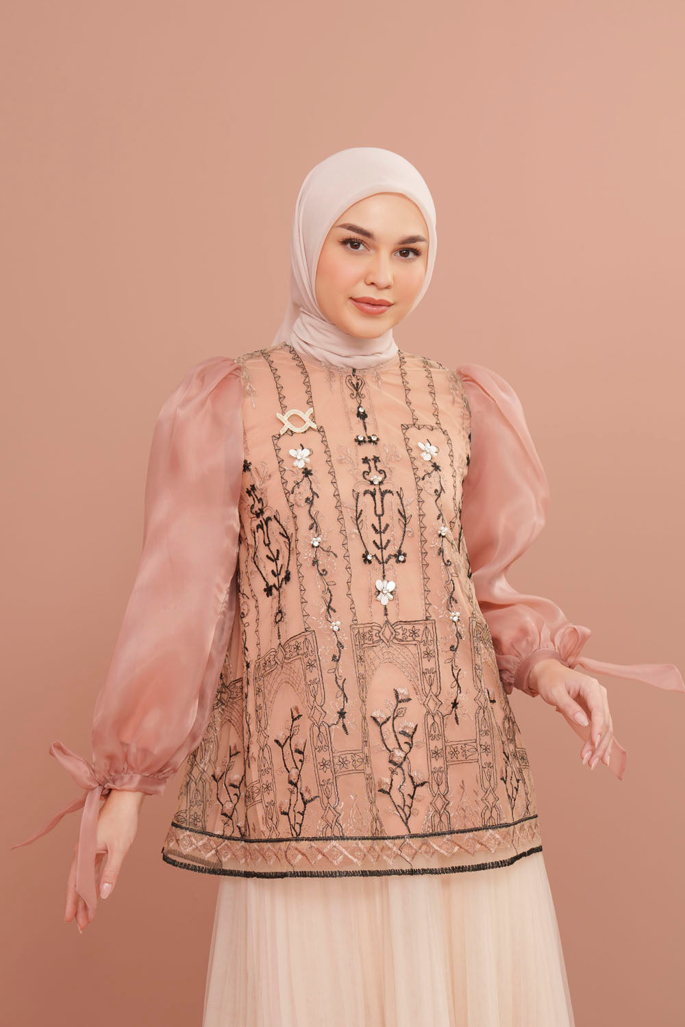 Lea Blouse Set Cooper – Wearing Klamby