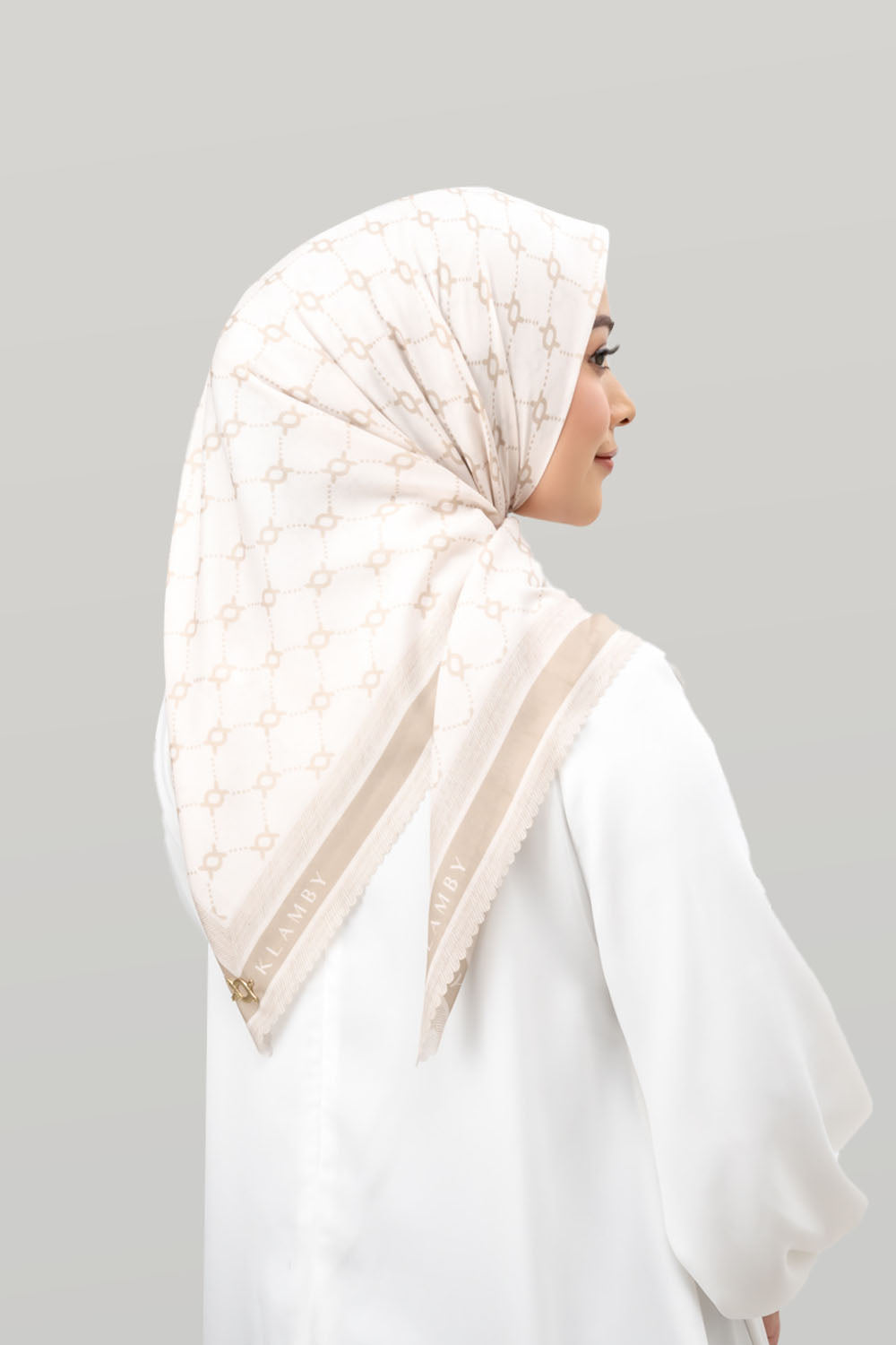 Monogram Scarf London Edition (Minor) Marble – Wearing Klamby