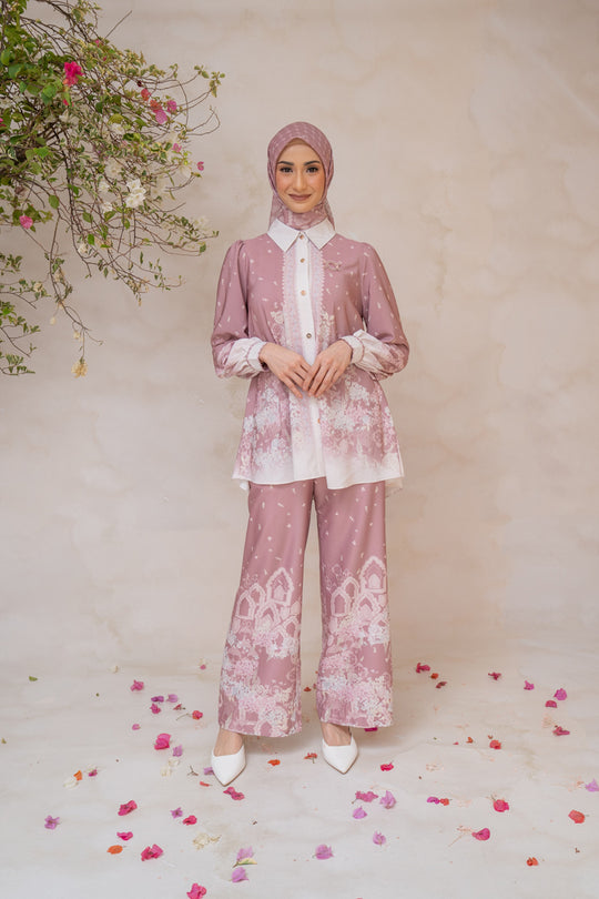 Biyya Shirt Set 2.0 (Extended) Dusty Rose – Wearing Klamby